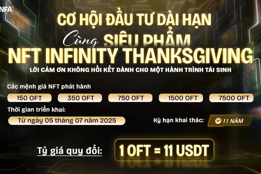 NFT Infinity Thanksgiving - Hành Trình Tài Chính Dài Lâu, Gửi Trọn Niềm ...